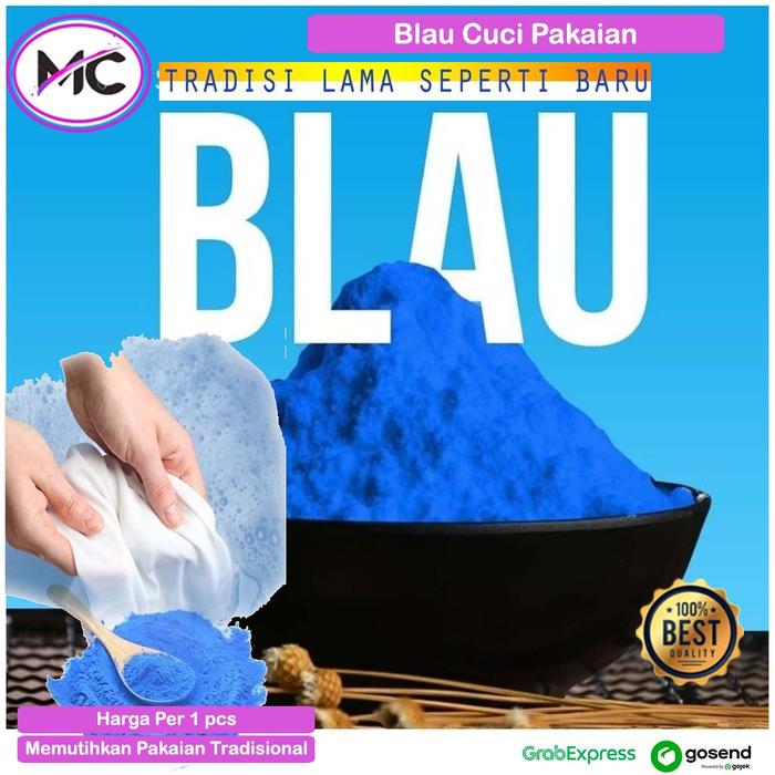 Jual Blau Cuci Pakaian Blao Pemutih Baju Tradisional Blau Obat ...
