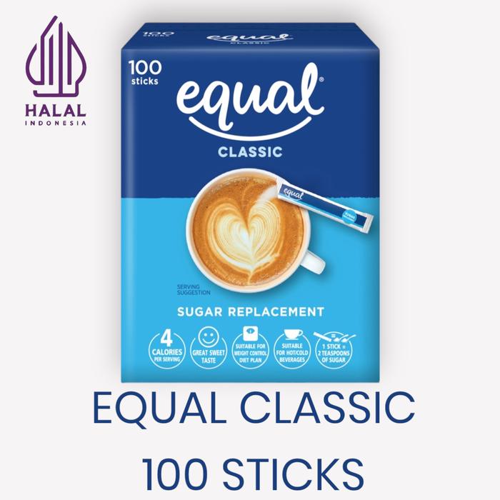 Jual EQUAL Classic Sweetener | Pemanis / Gula Nol Kalori | Sugar ...