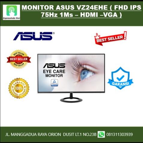 Jual ASUS VZ24EHE ( FHD IPS 75HZ 1MS - HDMI - VGA ) - Jakarta Pusat ...