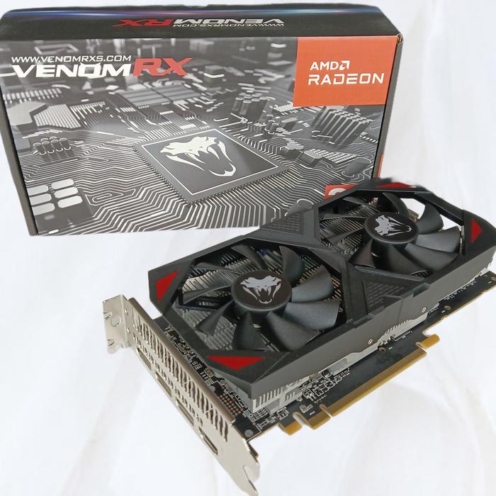 Jual VGA AMD RADEON RX 580 8GB VENOM RX DDR5 GAMING & MINING - Kota ...
