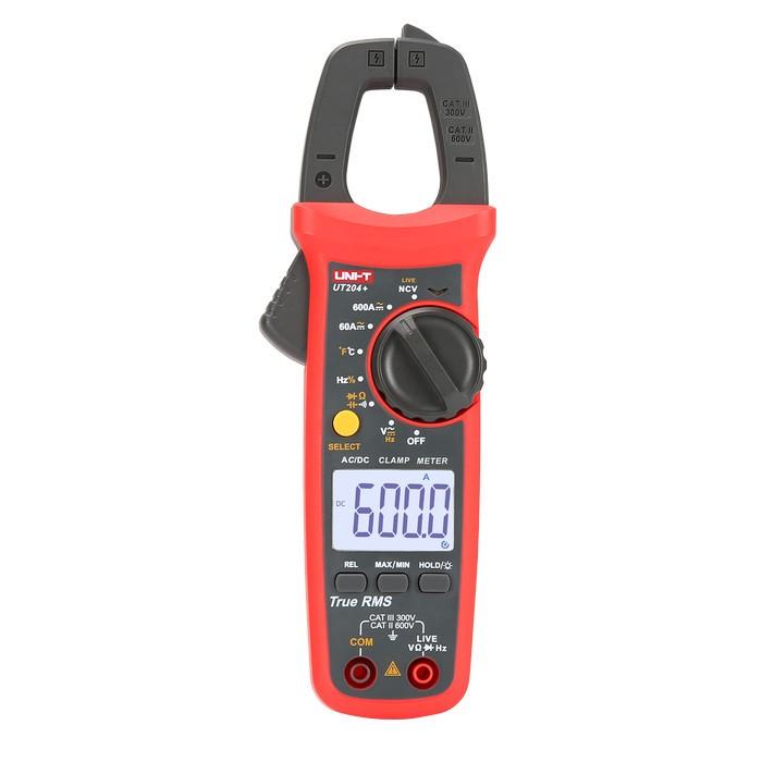 Jual Uni-T UT204+ UT 204+ Clamp Meter Multimeter Digital Clamp Tang ...
