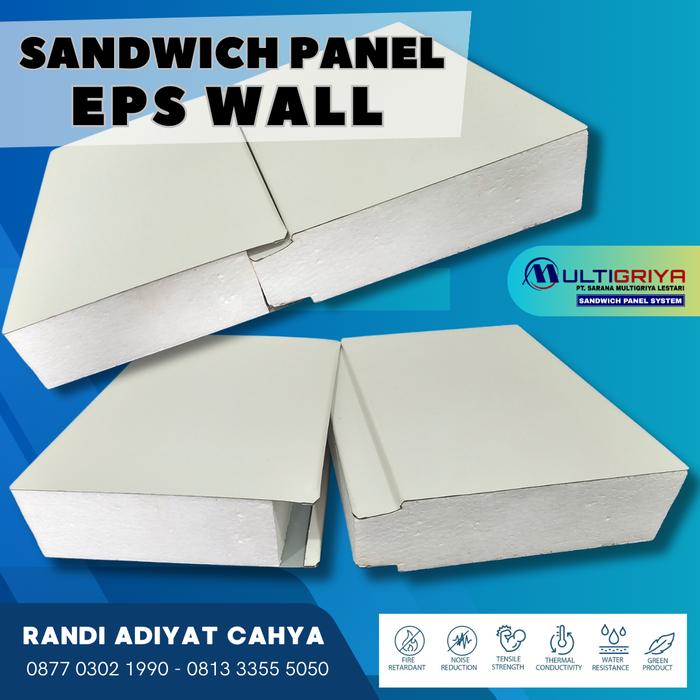 Jual Sandwich Panel EPS Wall 50mm Standard - Kab. Tangerang - Randi ...