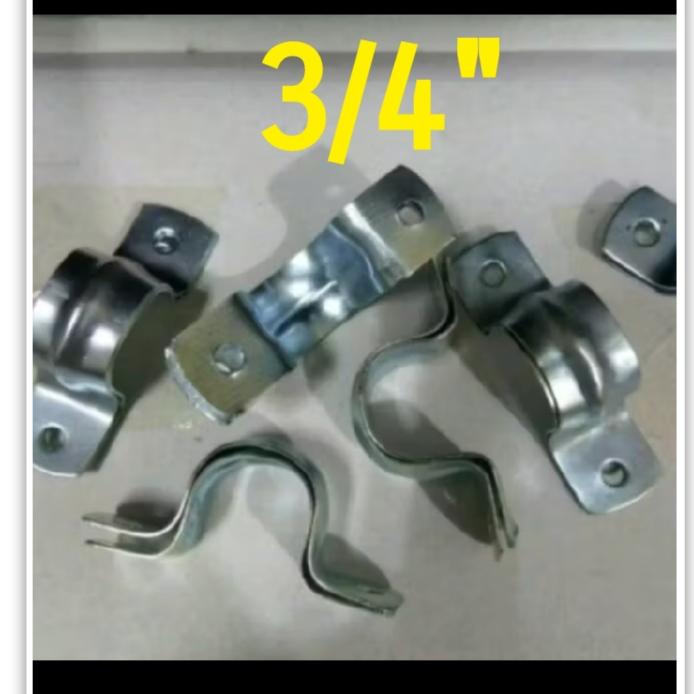 Jual Klem pipa/ klem plat/ klem omega/ klem pipa seng/ klem besi 3/4 ...