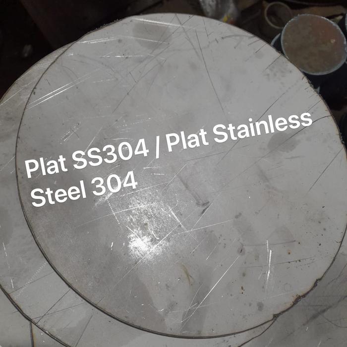 Jual Plat Bulat Stainless Steel Ss304 T5mm x Diameter 100mm - Kota ...