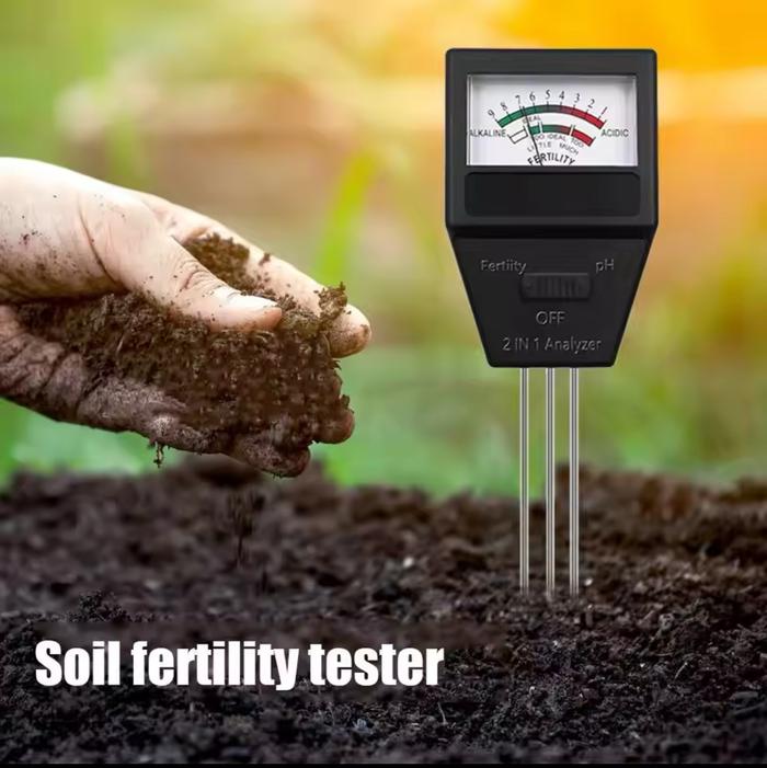 Jual PH Fertility Meter With 3 Probes pH Meter Tanah 2 in 1 - Kota ...