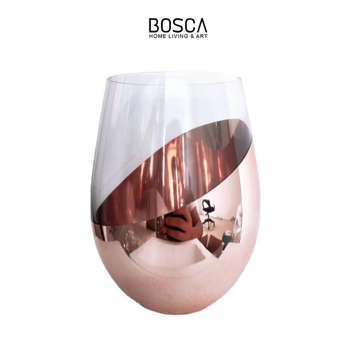 Jual Bosca Living - Sole Two Tone Glass / Gelas Minum Kaca Mewah / Mini ...