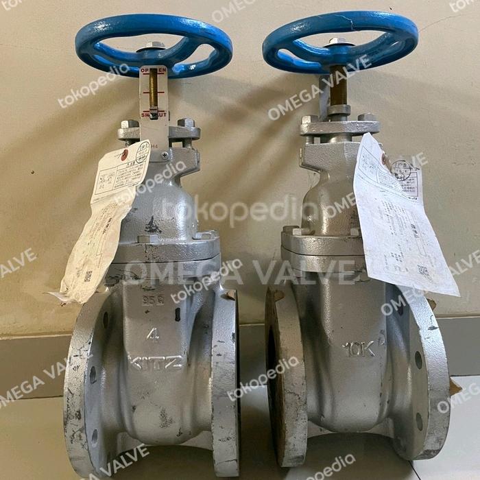 Jual GATE VALVE KITZ 14" INCH CAST IRON JIS10K FLANGE DN300 - Jakarta ...