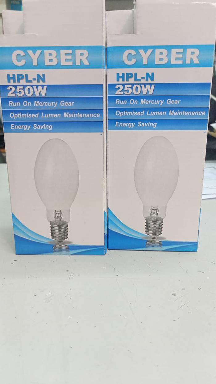 Jual Lampu Mercury HPL / HPL-N / HPLN 250W 250 watt E40 HG Bola Lampu ...