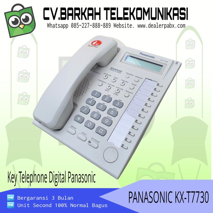 Jual Pesawat Key Telephone Panasonic KX-T7730 Digital Master Pabx HT-Series - Kota Bekasi - Pabx ...
