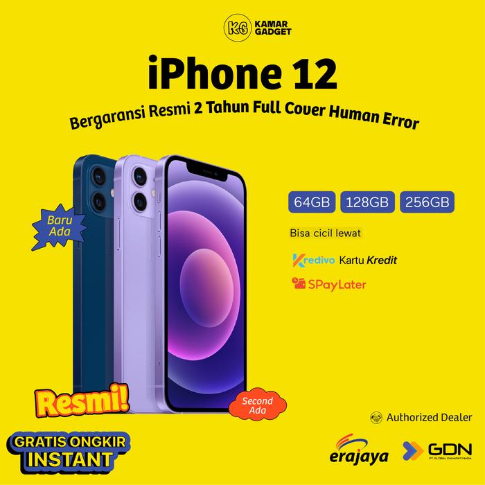 Jual iPhone 12 Second iBox | New Resmi 64GB 128GB 256GB Kamar Gadget ...