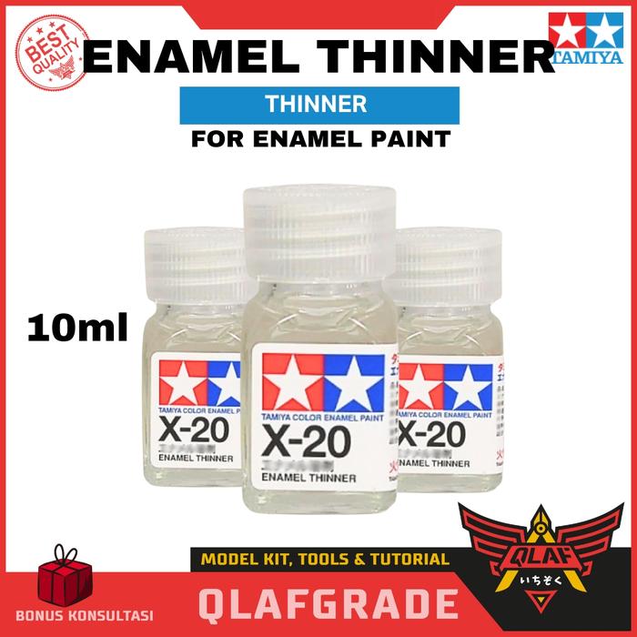 Jual Tamiya Enamel Thinner X20 - thinner cat Gundam model kit paint ...