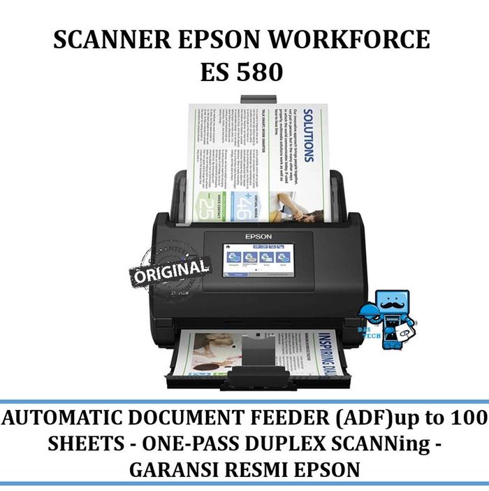 Promo Epson TKDN WorkForce ES 580W Scanner A4 Duplex Sheetfed ADF Cicil 0% 3x - Jakarta Selatan ...