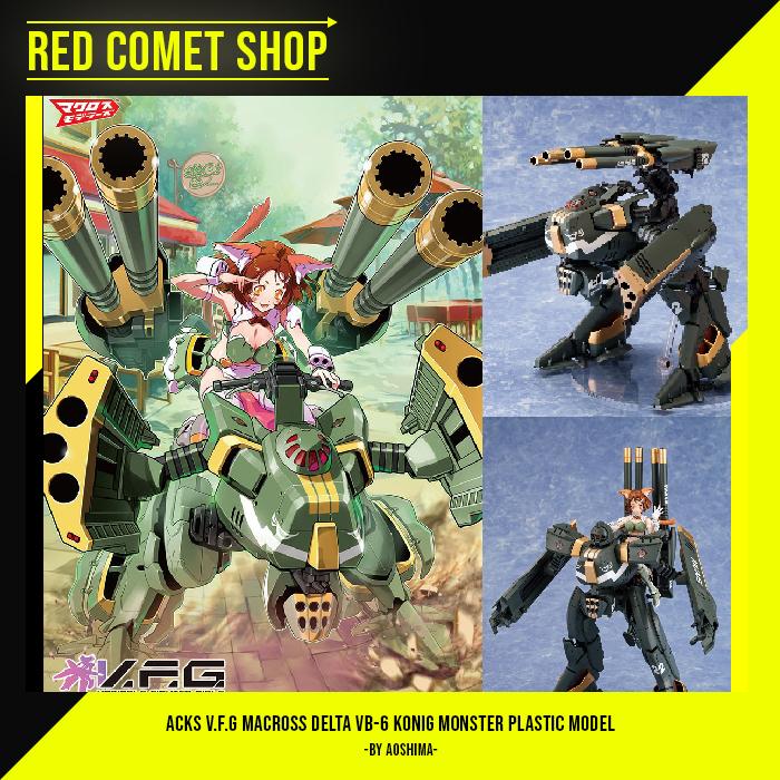 Jual Macross Delta VB-6 Konig Monster Plastic Model - Aoshima - Kab ...