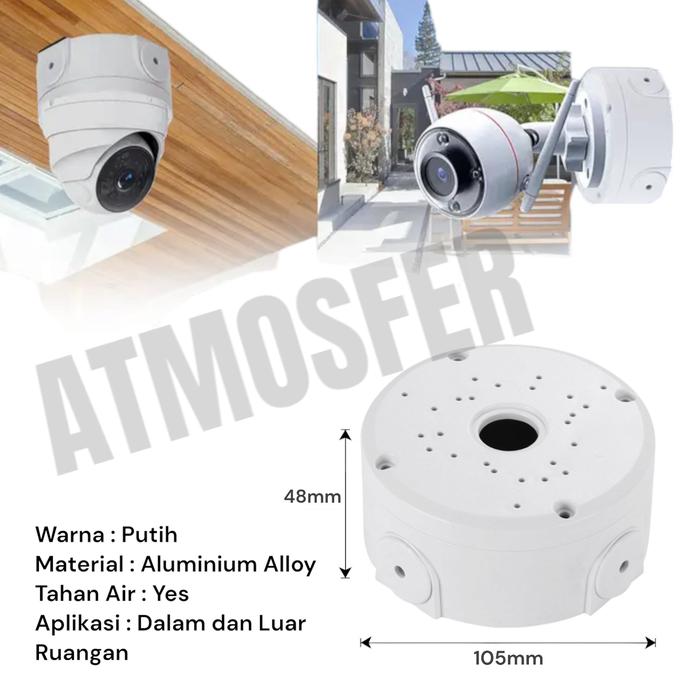 Jual Duradus cctv indoor outdoor junction box camera cctv Putih - Model ...