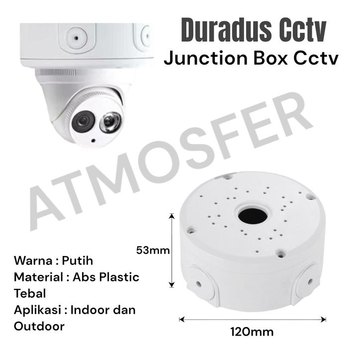 Jual JUNCTION BOX CCTV Aluminium Alloy Putih Duradus CCTV - Model 2 ...
