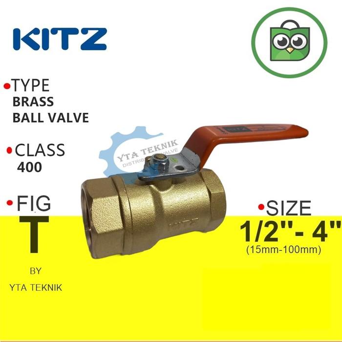 Jual Ball valve 1 inch kitz original - Jakarta Pusat - YTA Teknik | Tokopedia
