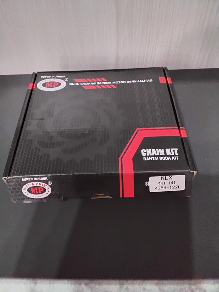Jual RANTAI & GEAR / GEAR SET / CHAIN KIT MERK MP UNTUK MOTOR KLX-150 ...