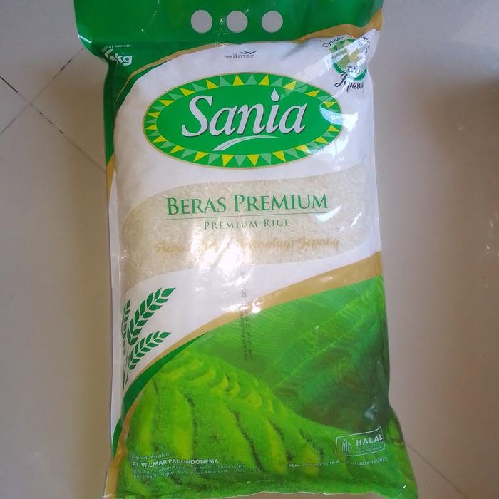 Jual Sania Beras Putih Premium 5 Kg - Kota Surabaya - TW AZRA | Tokopedia