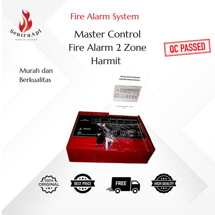Jual Master Control Fire Alarm / MCFA 2 Zone Harmit - Jakarta Barat ...