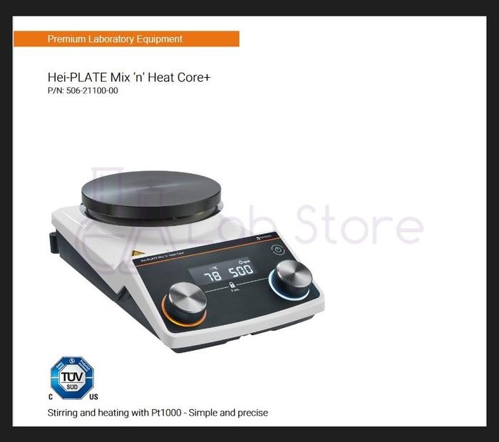 Jual Hot Plate Stirrer Stirring Hot Plate HEI-PLATE Mix 'n' Heat ...