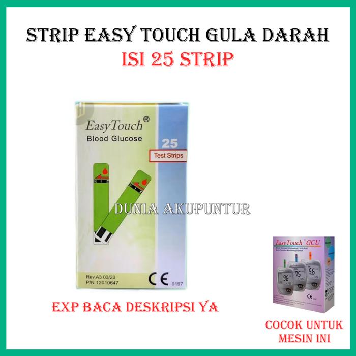 Jual EasyTouch Strip Tes Gula / Easy Touch Glucose Test Strips ...