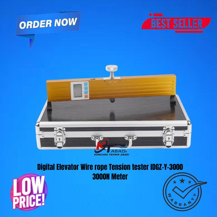 Jual Digital Elevator Wire rope Tension tester lDGZ-Y-3000 3000N Meter ...