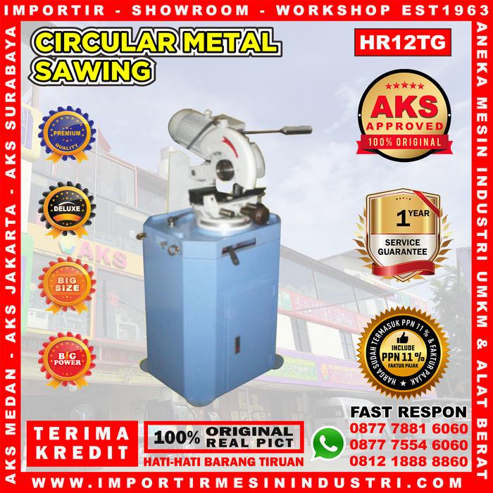 Jual Mesin Potong Pipa Besi / Circular Metal Sawing 40W 300 x 32 mm HR12TG - Jakarta Utara ...