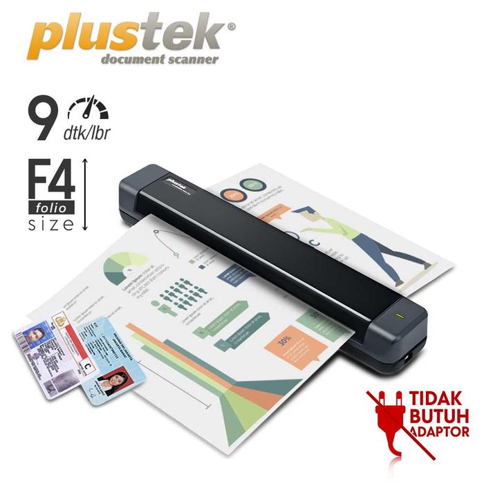 Promo SCANNER PLUSTEK MOBILEOFFICE S410 PLUS (FOLIO/F4 - 9 detik ...