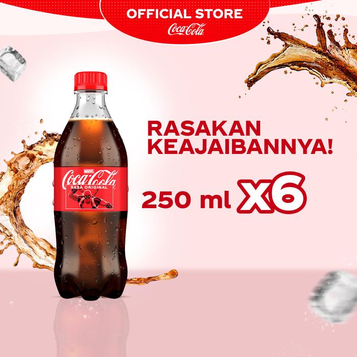 Promo Coca-Cola Original - Minuman Soda Rasa Kola - Botol 250ml - x6 ...