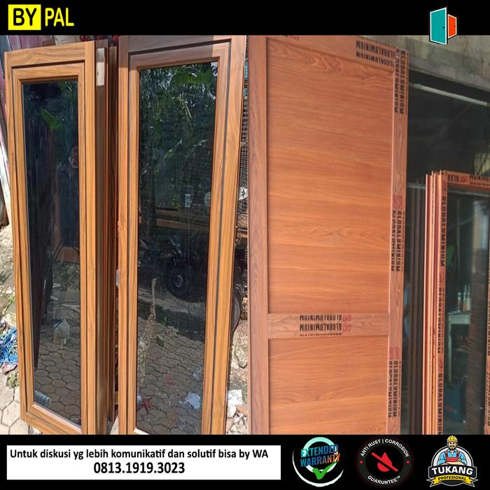 Jual Pintu Jendela Kusen Aluminium Serat kayu Expanda Original Global alexindo infinito ...