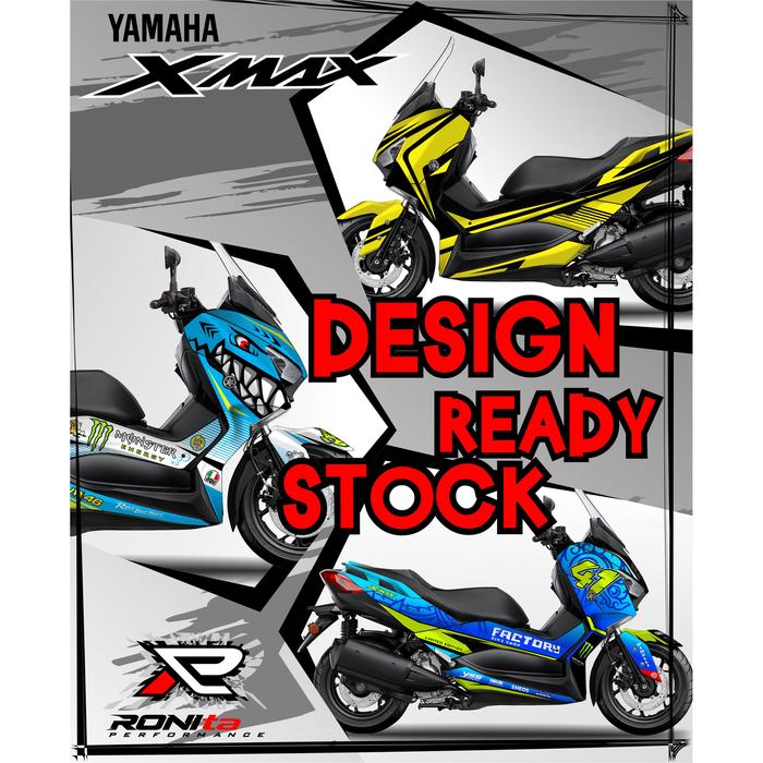 Jual STIKER DECAL FULLBODY XMAX READY STOCK DESAIN NO 56 - Kota ...