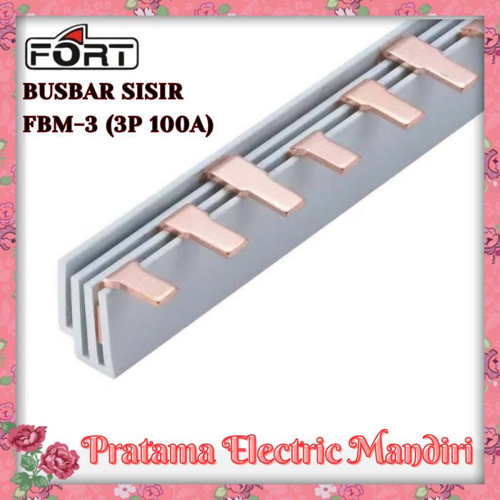 Jual BUSBAR SISIR Untuk MCB 3 PHASE 3 POLE 100A - Jakarta Barat ...