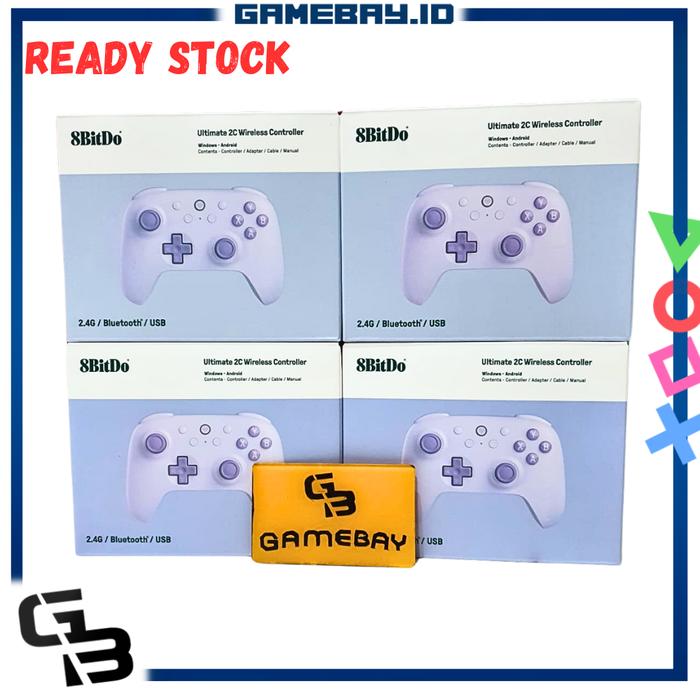 Jual 8BitDo Ultimate 2C Wireless Controller Windows / Android - Ungu ...