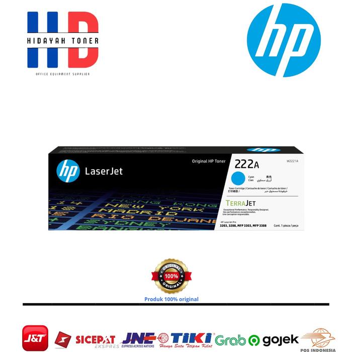 Jual Toner HP 222A Black & Colors Original Laserjet - Hitam - Jakarta ...