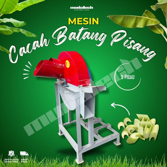 Jual Mesin Cacah Gedebog Pisang Alat Pencacah Batang Debog Pisang - Kab ...