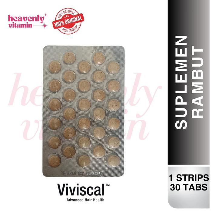 Jual Viviscal Man Hair Growth Supplement 60 Tabs - 1 strips-30 tab ...