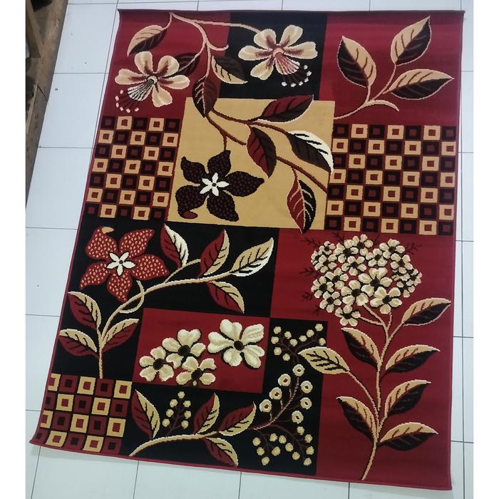 Jual Karpet Moderno ukuran 210 x 310 cm - 2217 Bordeaux - Jakarta Pusat ...