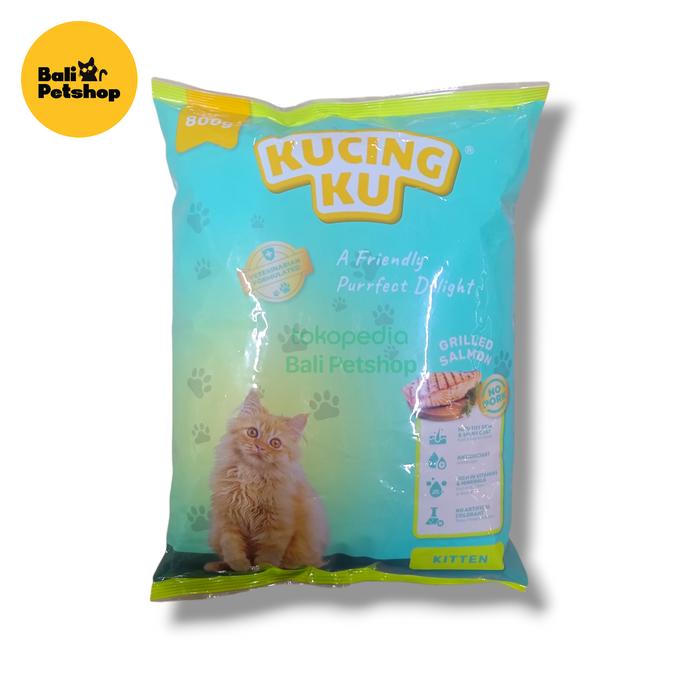 Jual KUCINGKU DRY FOOD CAT KITTEN SALMON 800GR - Kota Denpasar ...