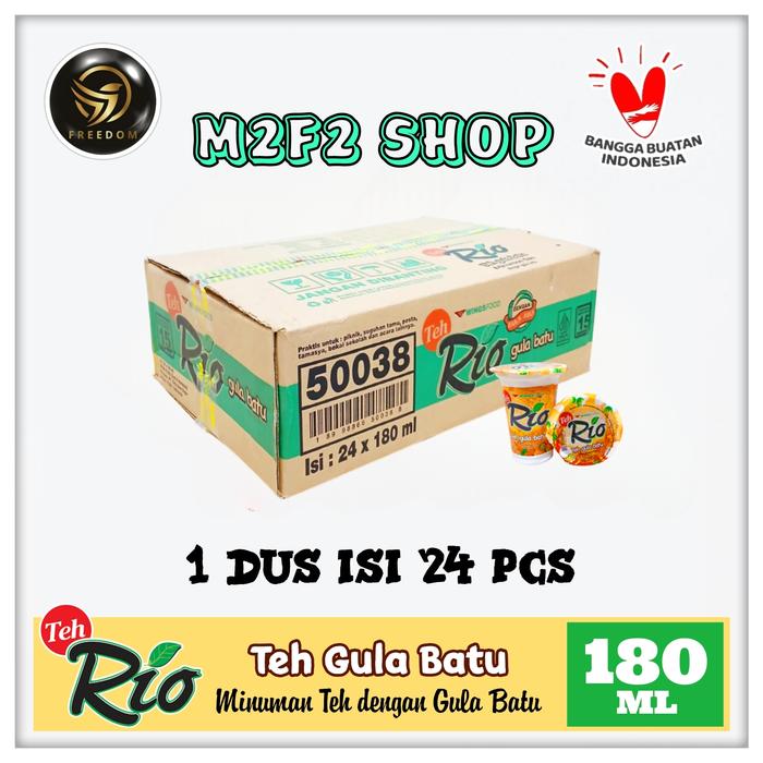 Jual Minuman Teh Rio Rasa Original - 190 ml - Jakarta Pusat - M2F2 Shop ...