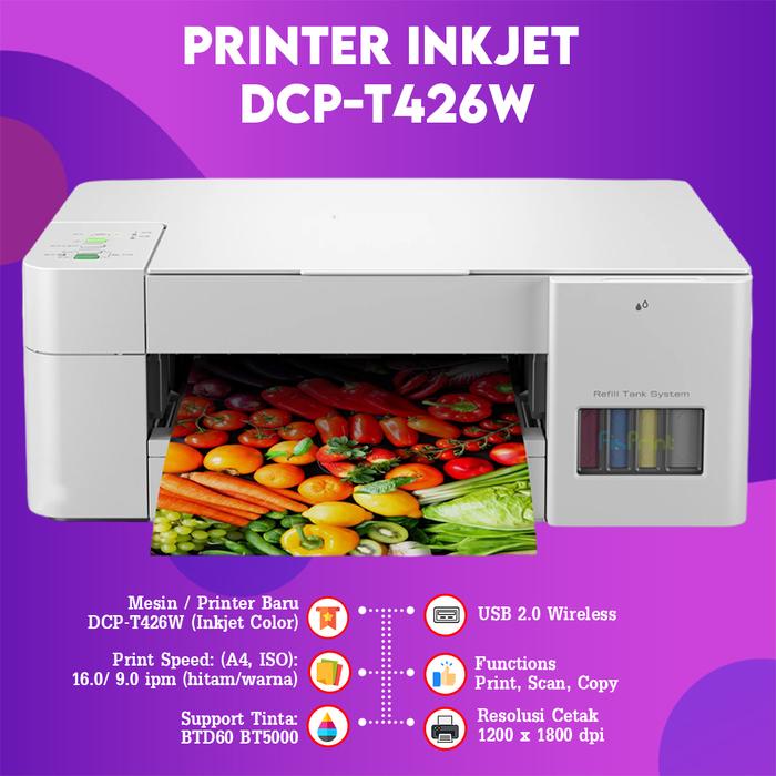 Promo Printer Brother DCP-T830DW / DCP-T720DW / DCP-T730DW / DCP-T426W ...