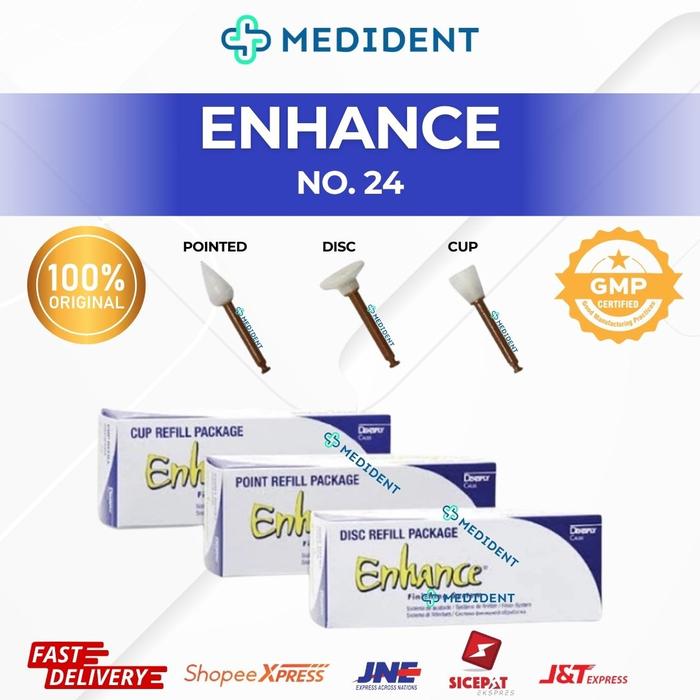Jual Enhance / Bur Poles Gigi / Dental Enhance Polisher Dentsply - CUP ...
