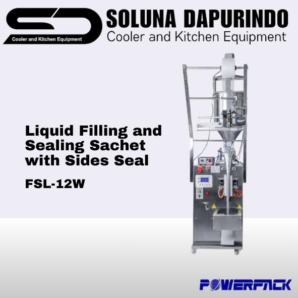 Jual POWERPACK Liquid Filling and Sealing Sachet with Sides Seal FSL-12W/FSL12W/FSL 12W - Kota ...