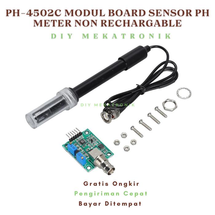 Jual PH-4502C Modul Board Sensor PH Meter With Probe Electrode For ... Jual PH-4502C Modul Board Sensor PH Meter With Probe Electrode For ...