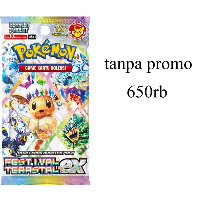 Jual Pokemon Festival Terastal ex Booster Box TCG Indonesia SV8A - With Promo - Jakarta Utara ...