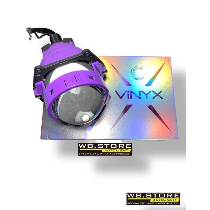 Jual Combo paket lengkap Biled Vinyx P70 P65 GEN 2 3 inch Purple lens ...