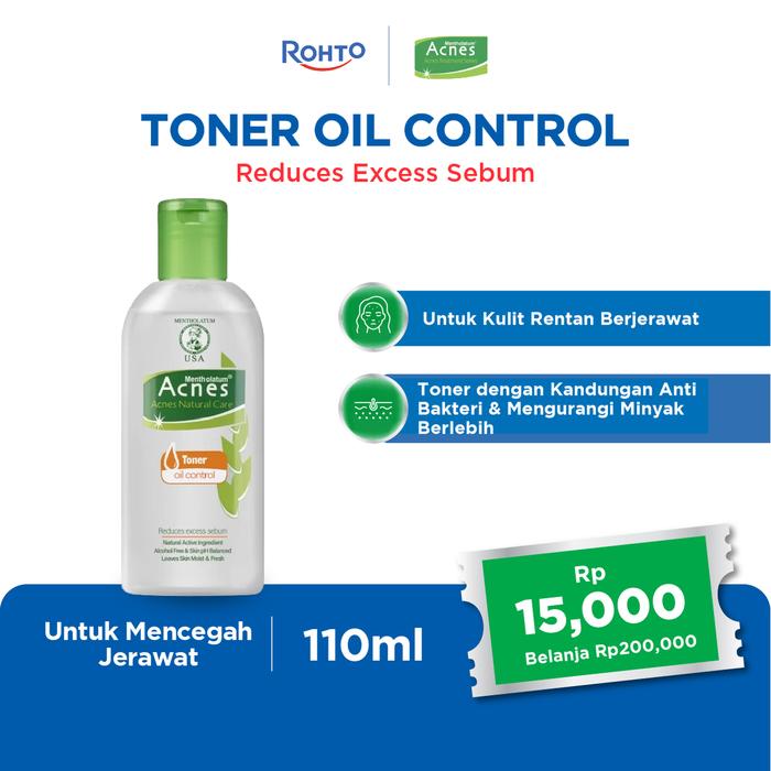 Jual Acnes Natural Care Oil Control Toner 100 ml - Kab. Tangerang ...