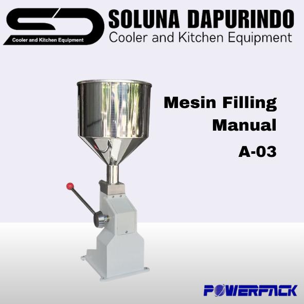 Jual POWERPACK Mesin Filling Manual A-03/A03/A 03 - Kota Surabaya - Soluna Dapurindo | Tokopedia