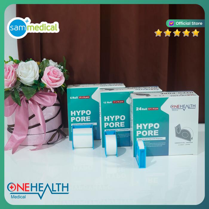 Jual One Health Micropore Hypo Pore Surgical Tape / Micropore / Plester ...