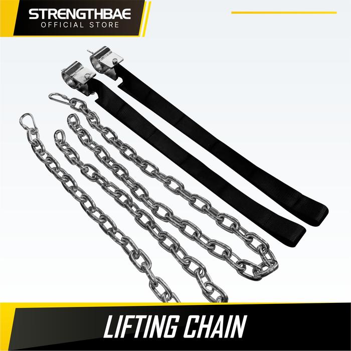 Jual Heavy Gym Chain STRENGTHBAE 5kg 10kg 15kg Weight Lifting Chains ...