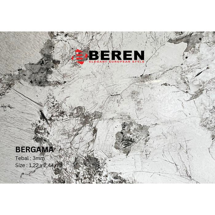 Jual PVC Marmer / Marble Tebal 4 mm Uk 244 x 122 cm Wallpanel Dinding ...